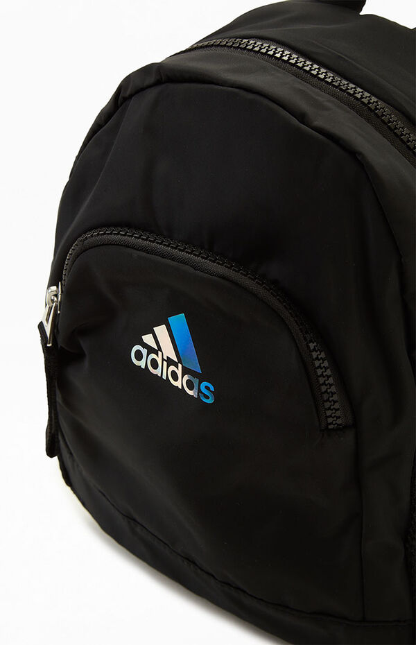 black adidas backpack small