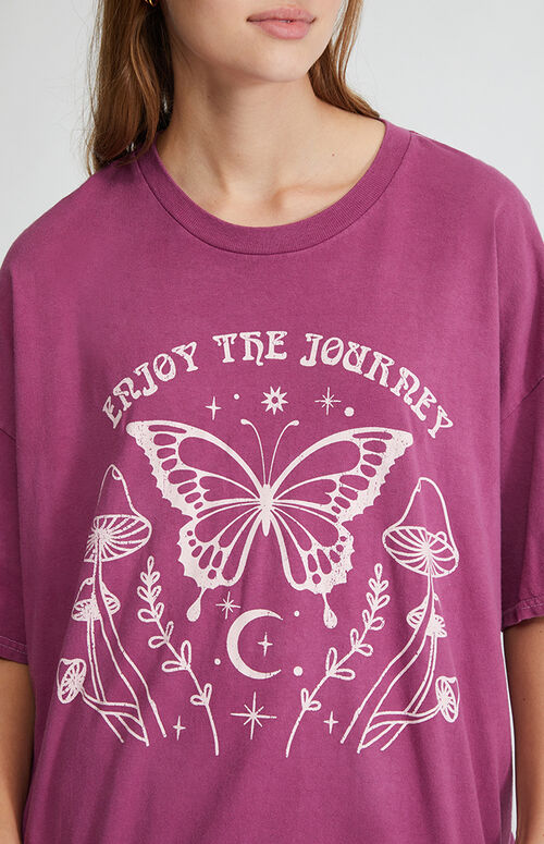 Golden Hour Enjoy The Journey Oversized T-Shirt | PacSun