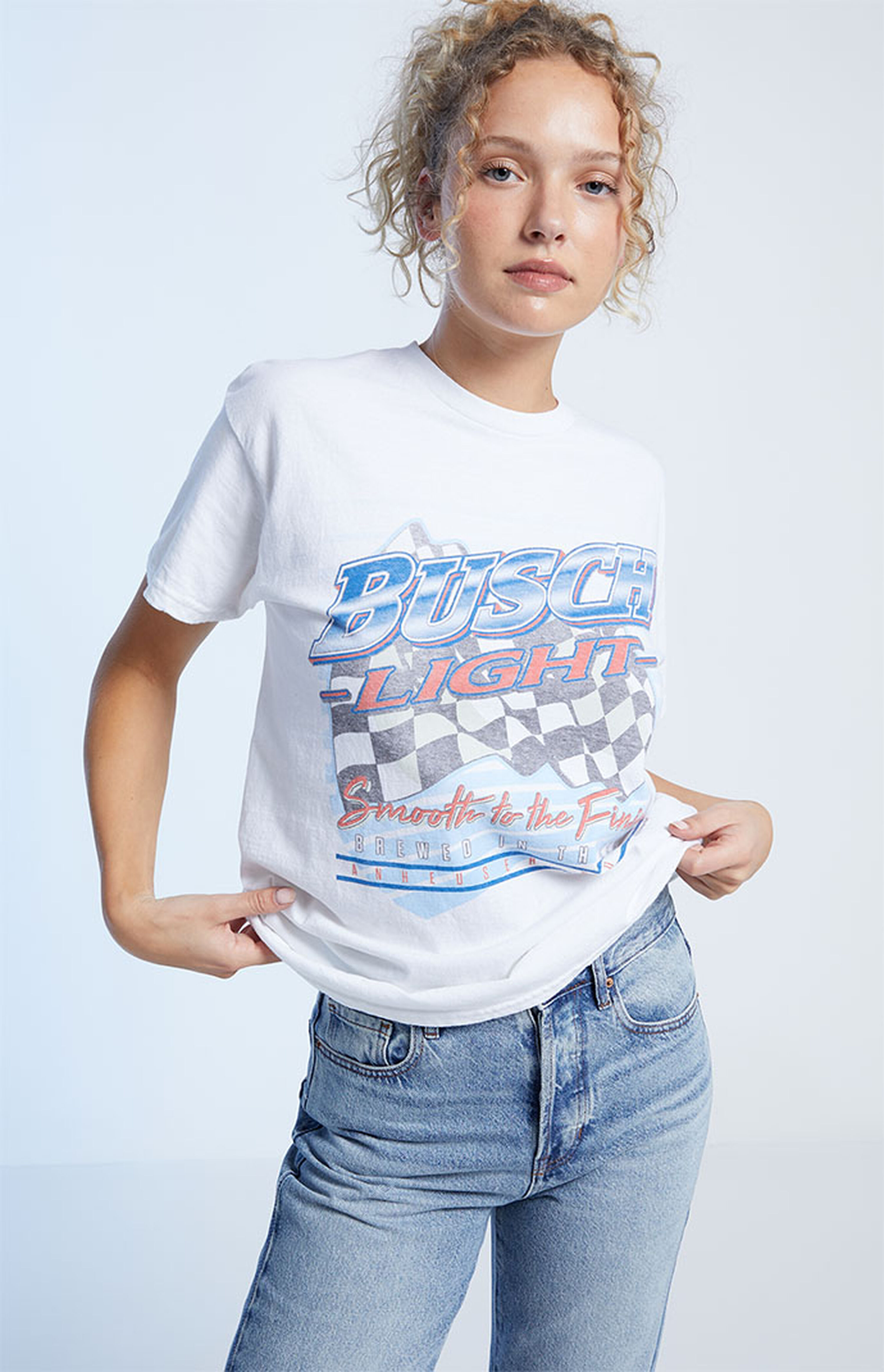 Junk Food Busch Light Racing T-Shirt | Pacsun