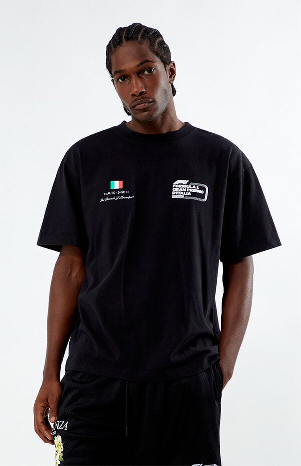 Formula 1 x PacSun Black Monza Italy T-Shirt | Pacsun