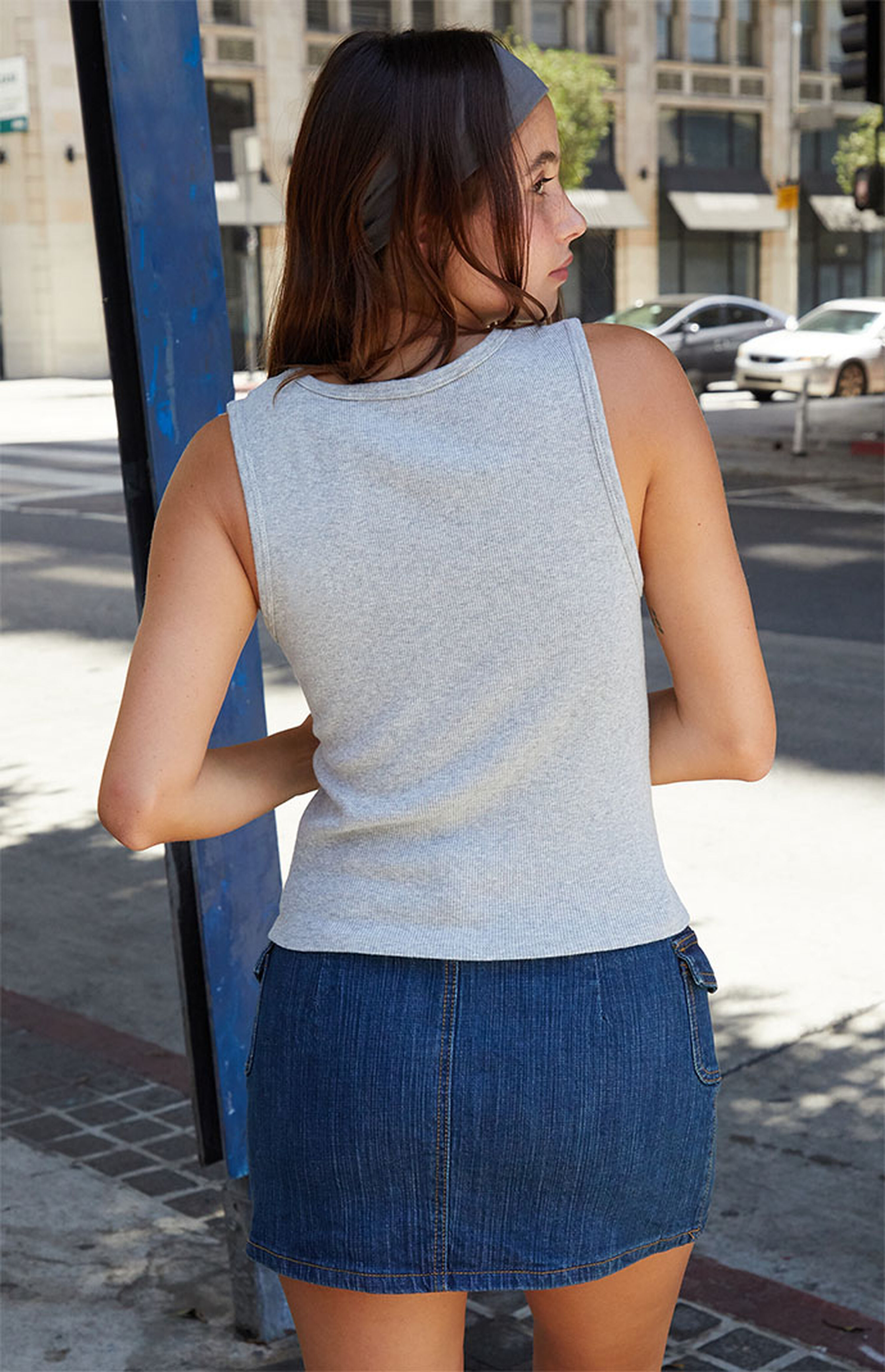 John Galt Silver Natasha Tank Top | PacSun