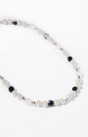 Pacsun Two Tone Pearl Necklace | PacSun