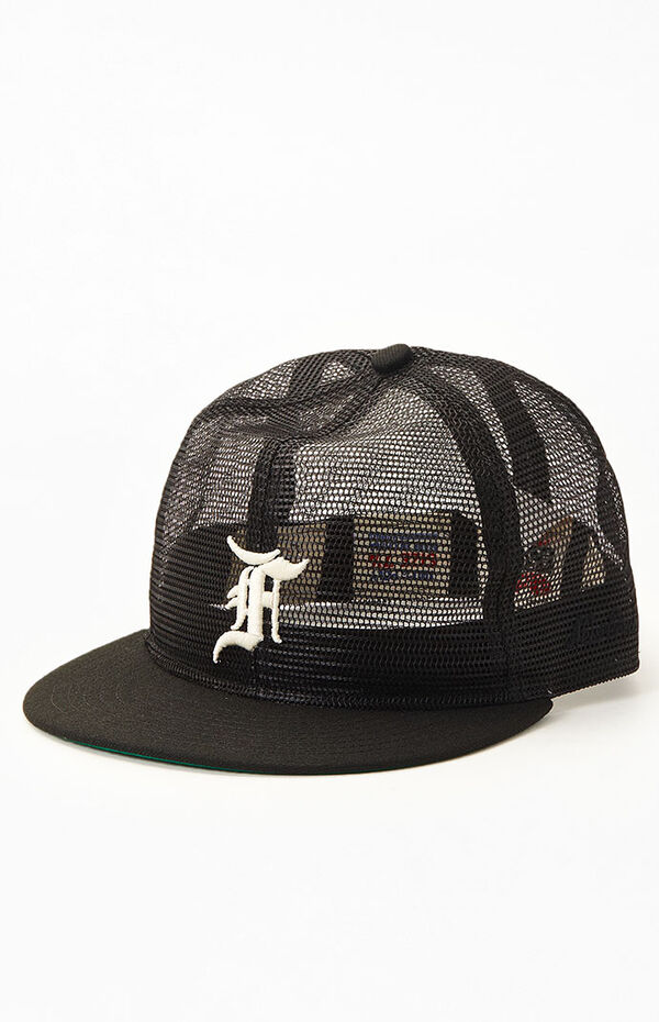New Era X Fear Of God Full Mesh 59Fifty Fitted Hat (Brown ... New Era X Fear Of God Full Mesh 59Fifty Fitted Hat (Brown ...