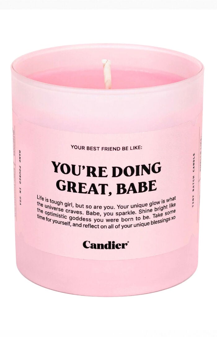 Candier You're Doing Great Candle | PacSun
