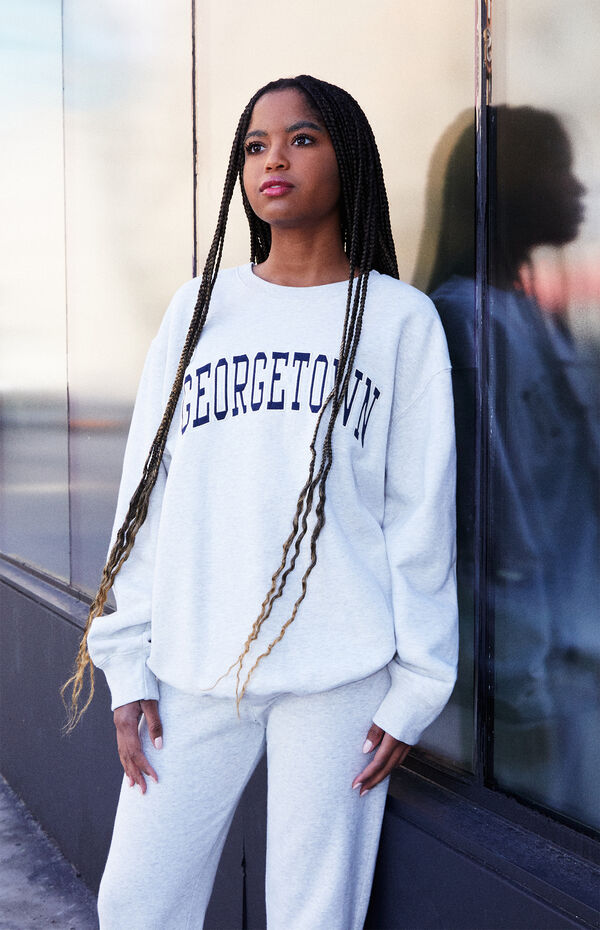 John Galt Erica Georgetown Crew Neck Sweatshirt | PacSun
