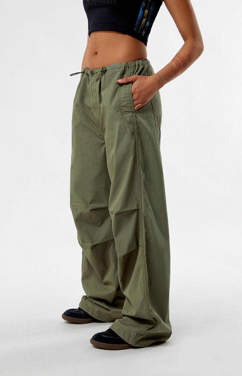 Levi's Green Parachute Pants | PacSun