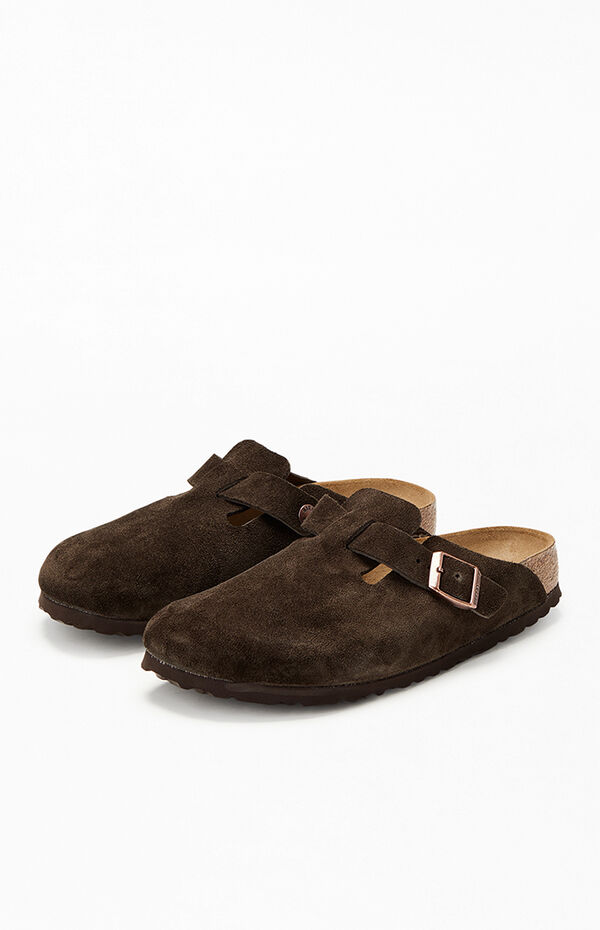 Birkenstock Women's Boston Soft Footbed Clog Mocha | Pacsun