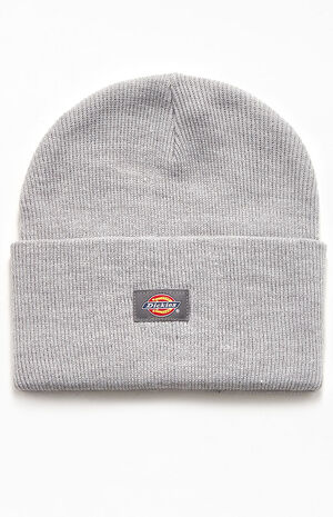 Dickies Gray Cuffed Beanie | PacSun