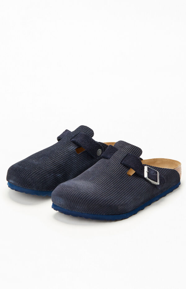 Birkenstock Boston Corduroy Clogs Midnight | PacSun