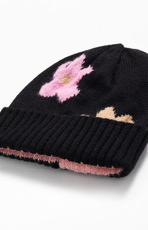 Pacsun Flower Fold Over Beanie | PacSun
