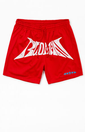 RODMAN BRAND Arc Logo Mesh Basketball Shorts | PacSun