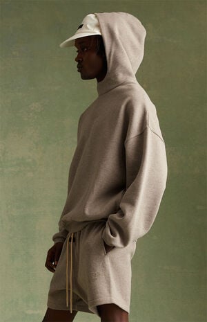 Fear of God Essentials Core Heather Hoodie | PacSun
