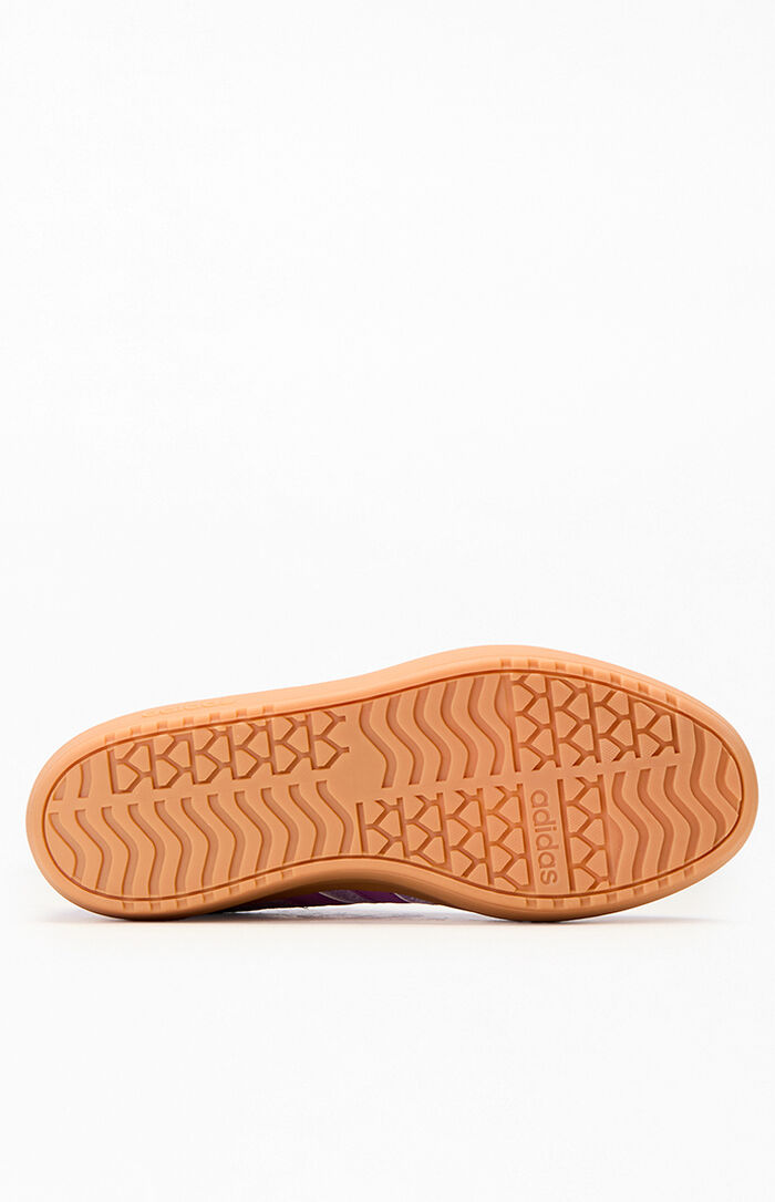 adidas Women's Purple VL Court Bold Sneakers | Pacsun