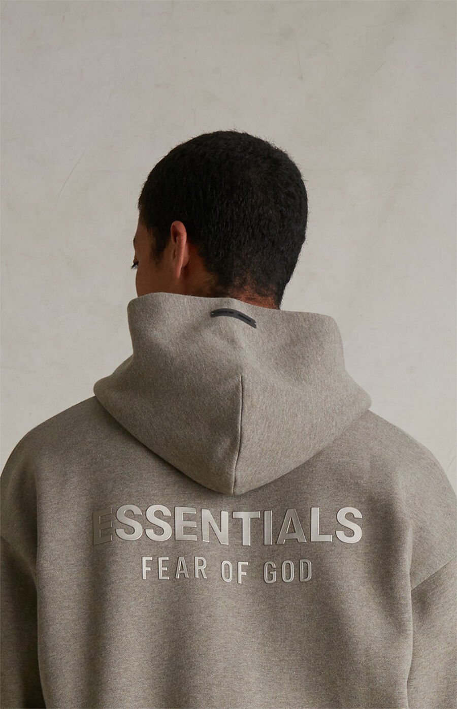 Fear of God ESSENTIALS Homestead Heather Classic Fleece Zip Up Hoodie ...