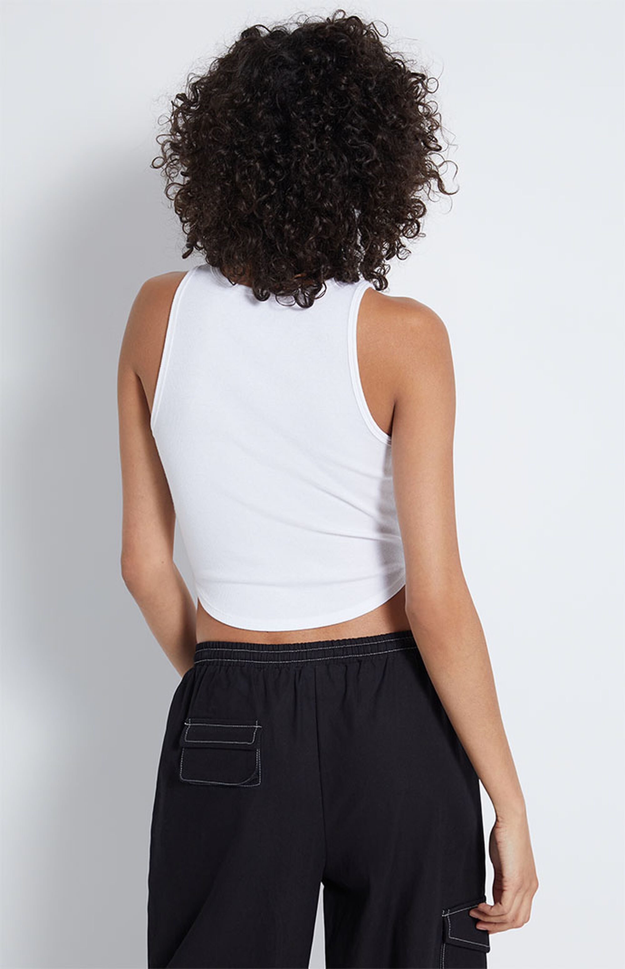 PS Basics by Pacsun Curved Hem Tank Top | Pacsun