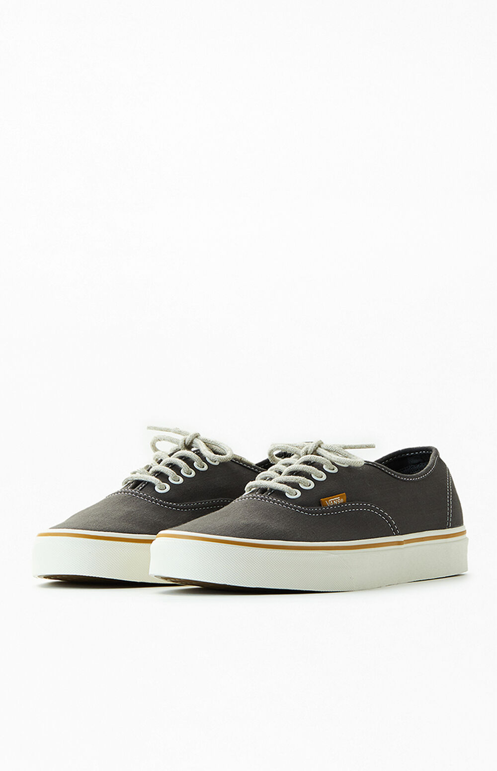 Vans Authentic Washed Black Shoes | Pacsun