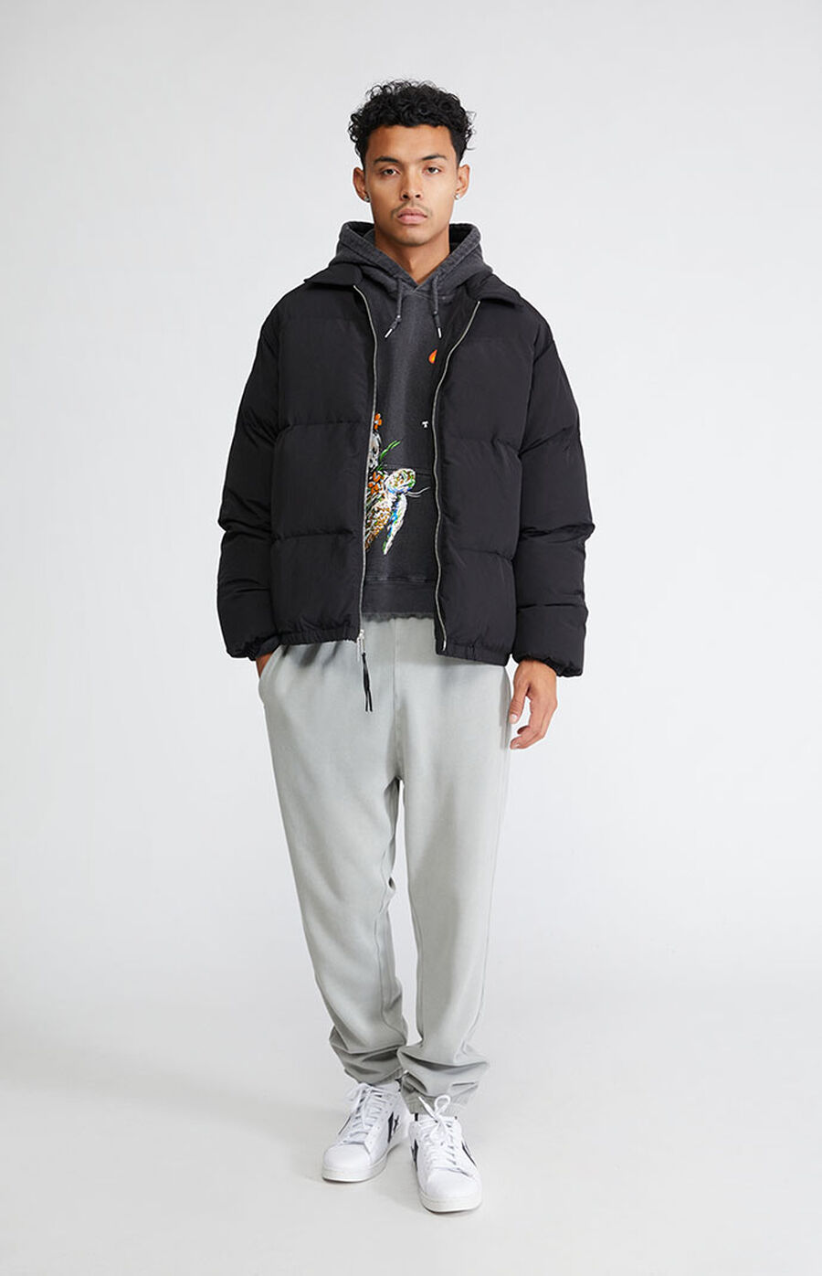 Pacsun Coaches Puffer Jacket | PacSun