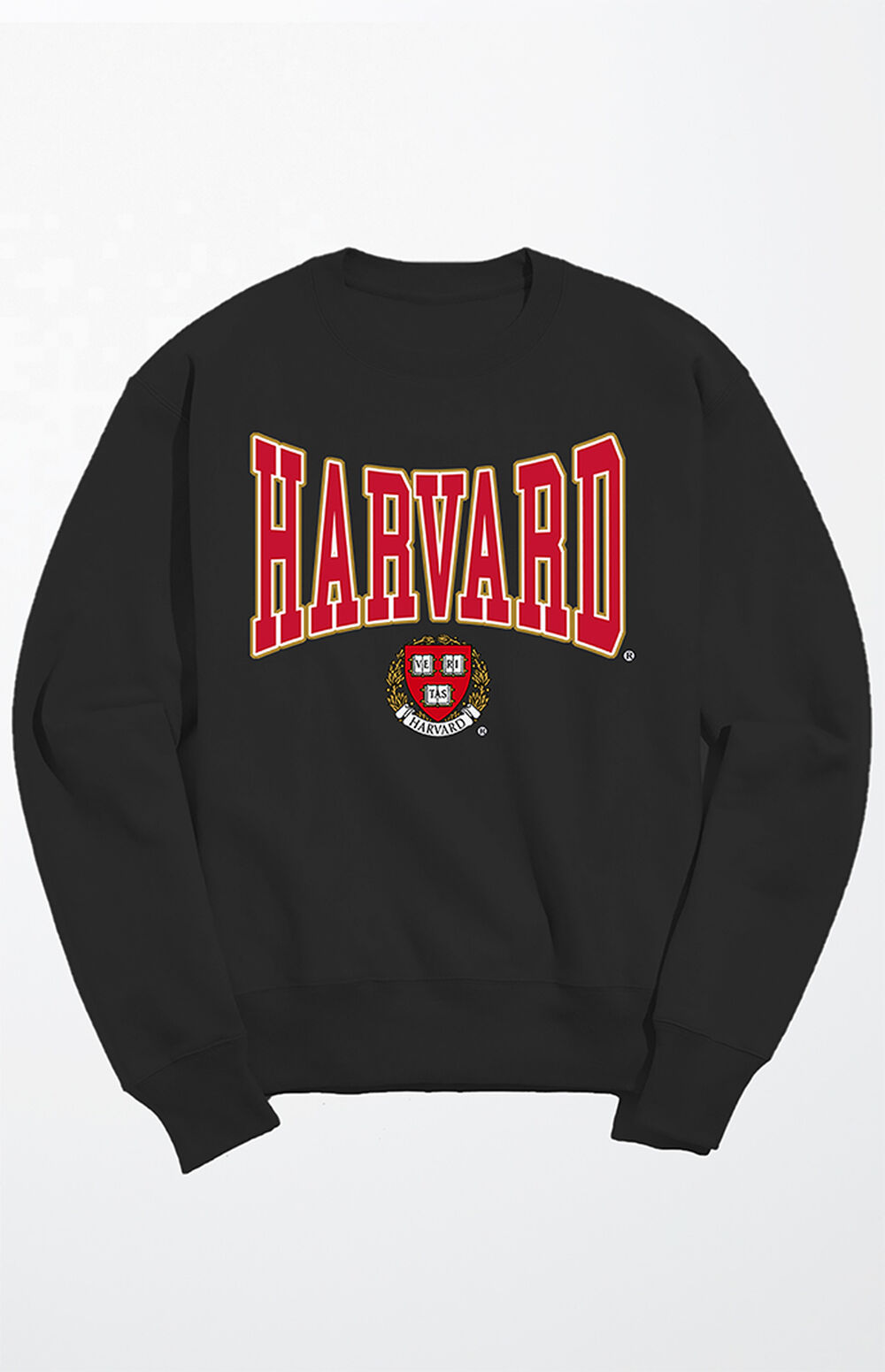 Harvard Logo Crew Neck Sweatshirt | Pacsun