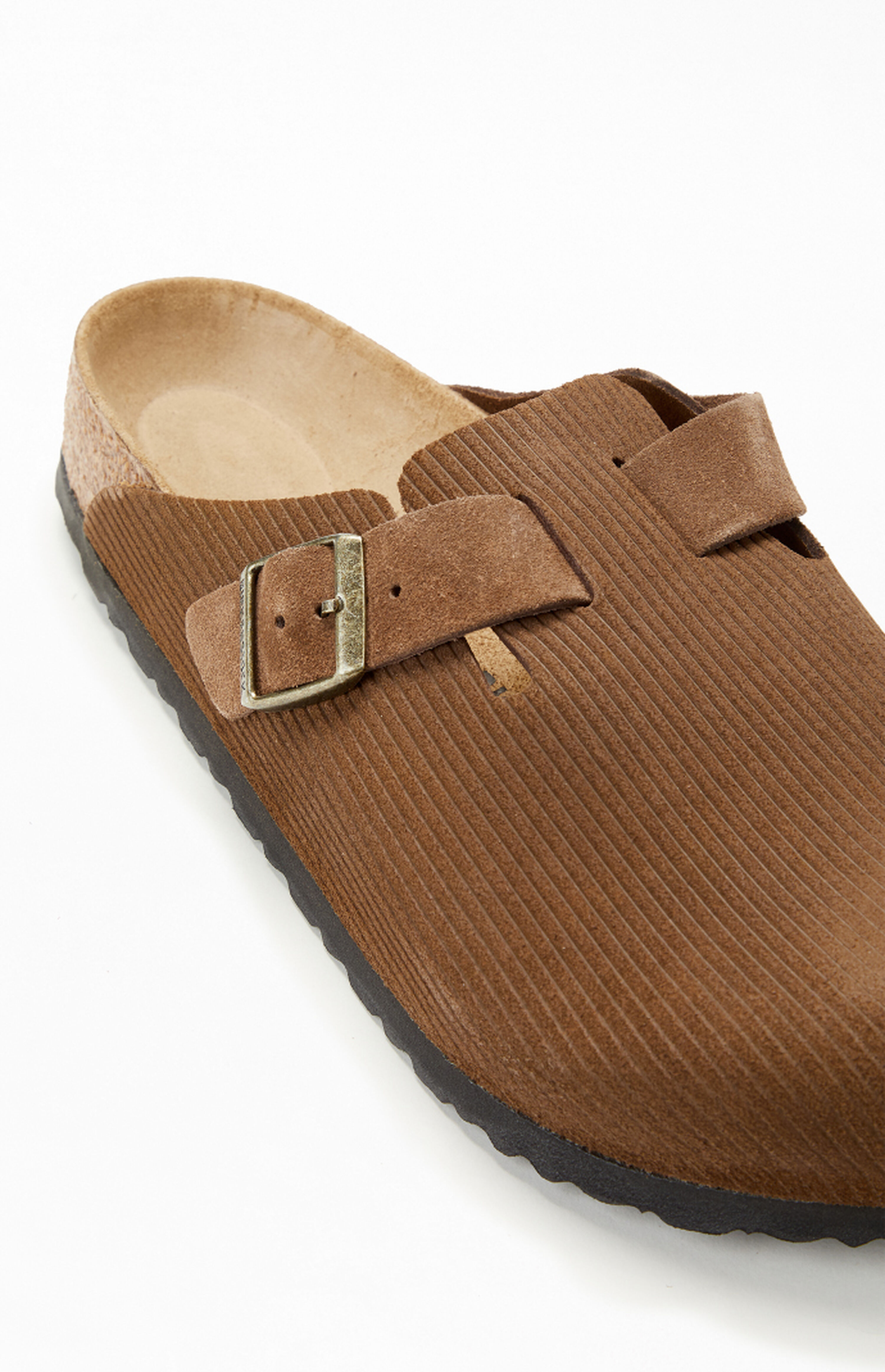 Birkenstock Boston Corduroy Clogs Dark Tea | Pacsun