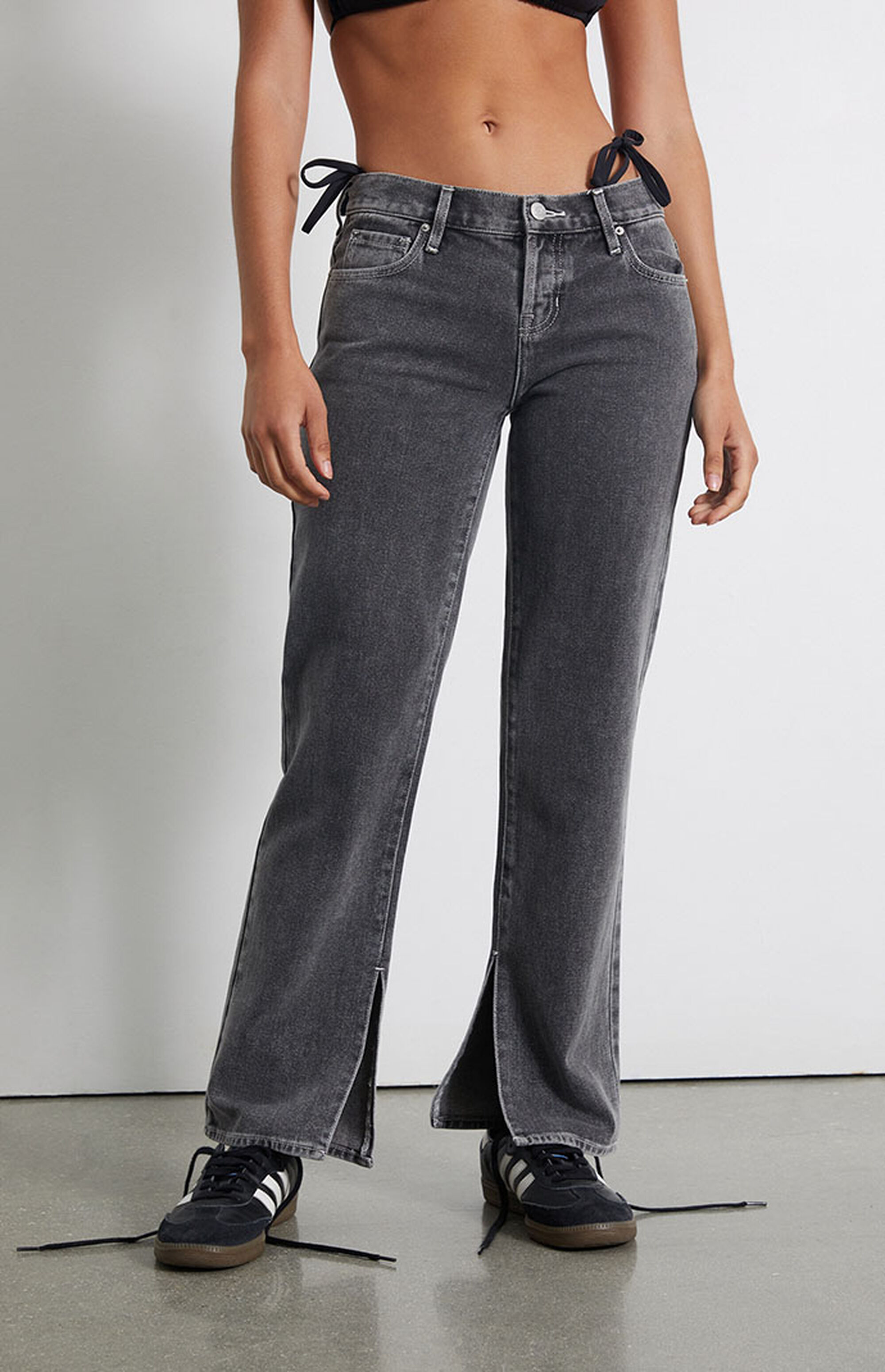 Pacsun Black Low Rise Straight Leg Jeans | PacSun