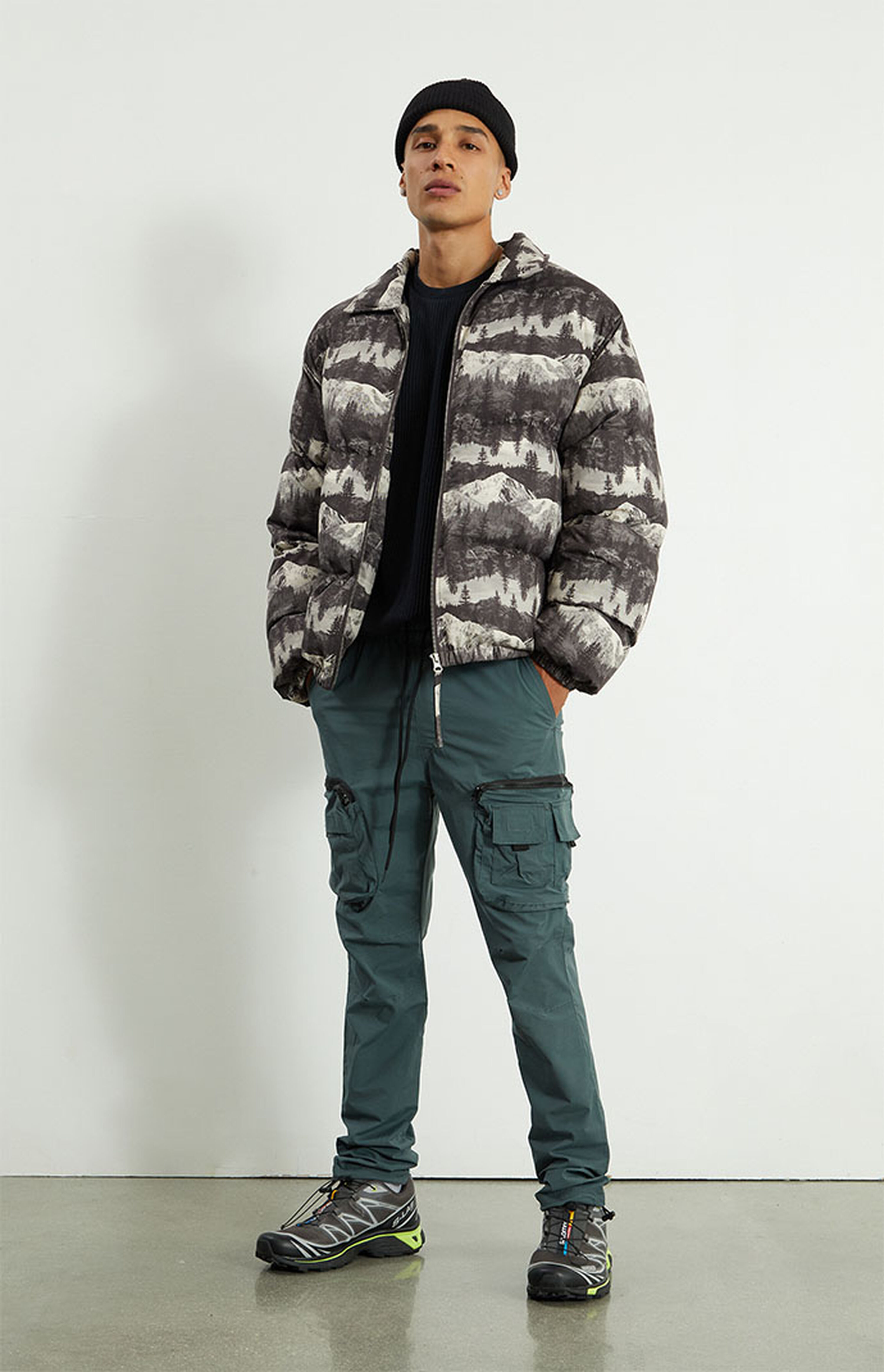 Pacsun Woodlands Coaches Puffer Jacket | Pacsun