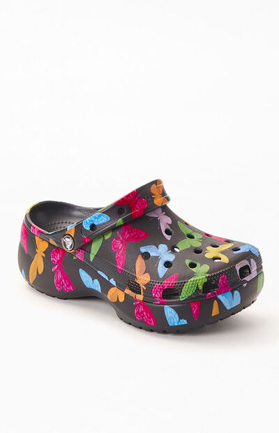 Crocs Women's Butterfly Clogs | PacSun