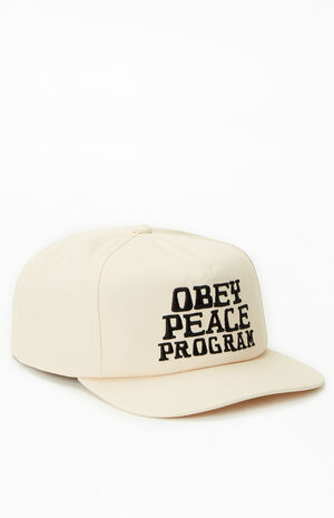 Obey Peace Program 5 Panel Snapback Hat | PacSun