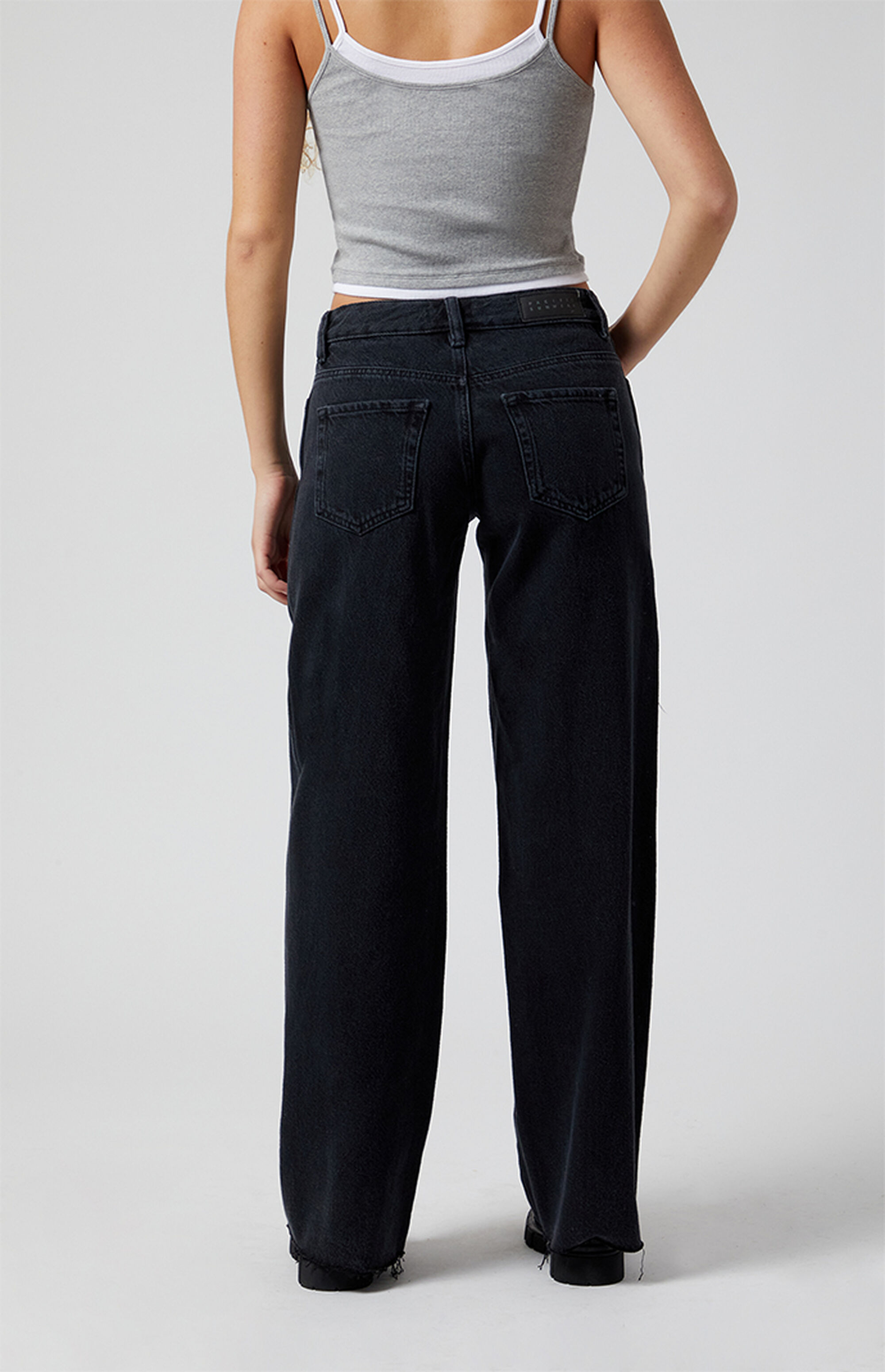 Pacsun Casey Low Rise Baggy Jeans Black | Pacsun