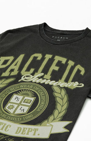Pacsun Black Pacific Sunwear Athletic Department T-Shirt | PacSun