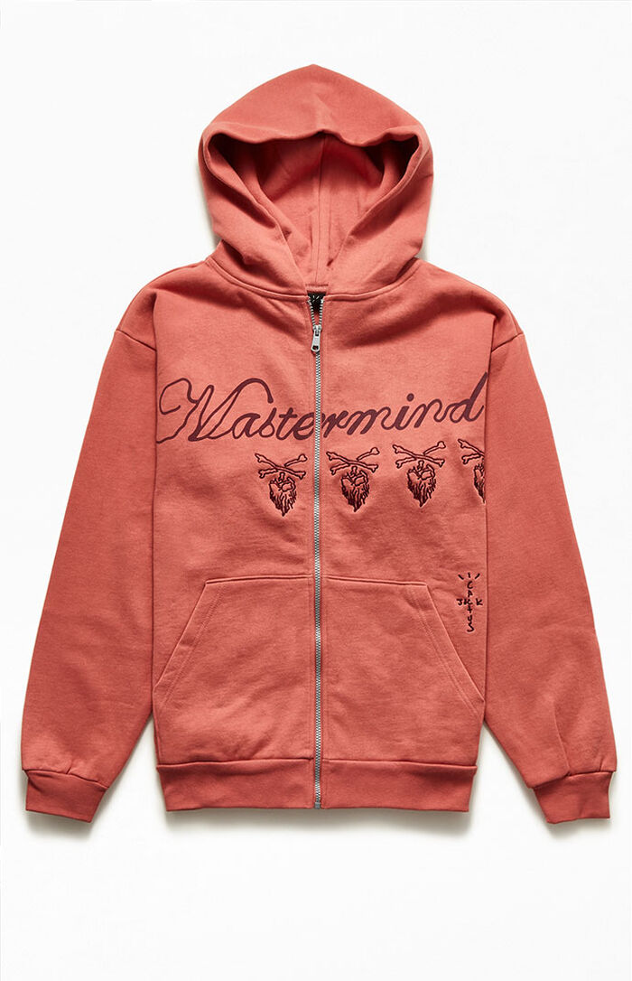 Travis Scott x Mastermind Skull Zip Hoodie | PacSun