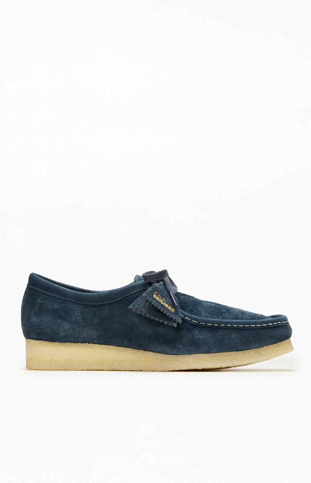 Clarks Navy Wallabee Shoes | PacSun