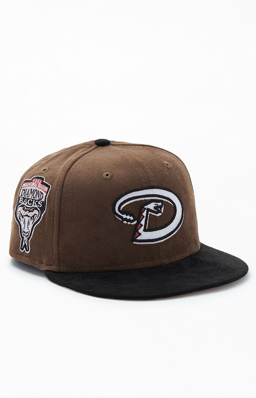 New Era x PS Reserve Pink Mocha Suede Diamondbacks 59Fifty Fitted Hat ...