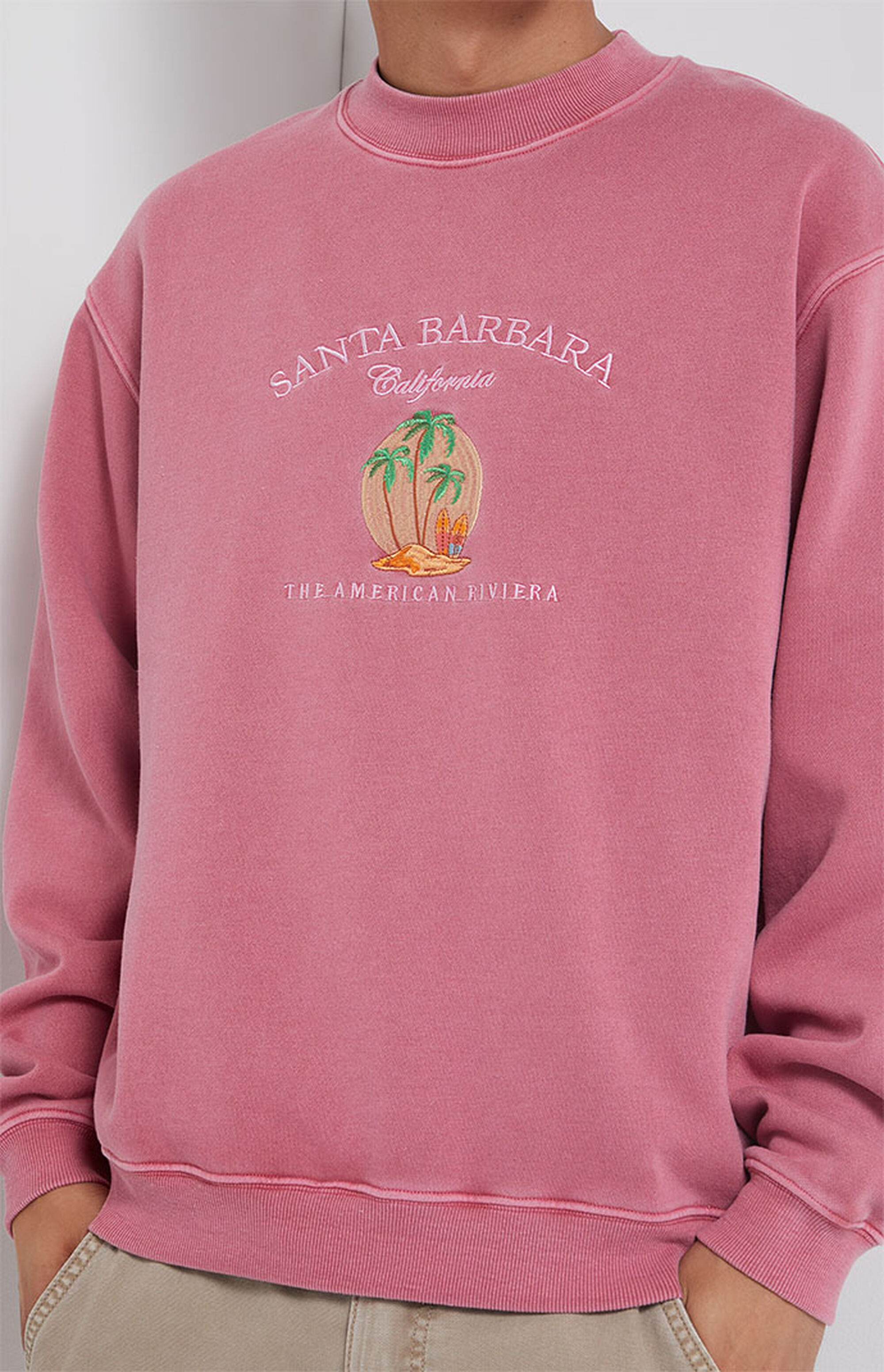 Pacsun Santa Barbara Vintage Crew Neck Sweatshirt | Pacsun