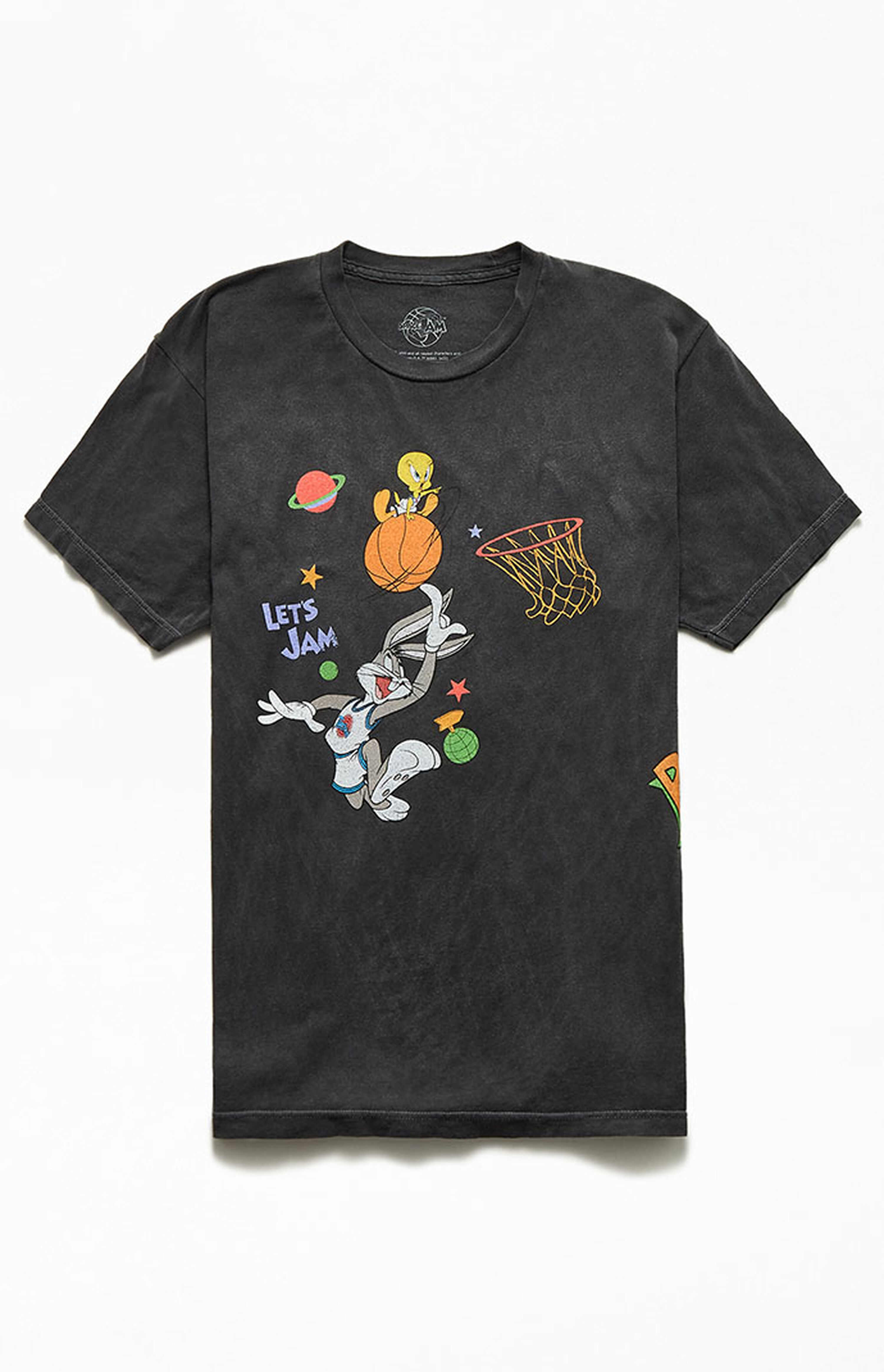 Space Jam Hoops Vintage Dyed T-Shirt | PacSun