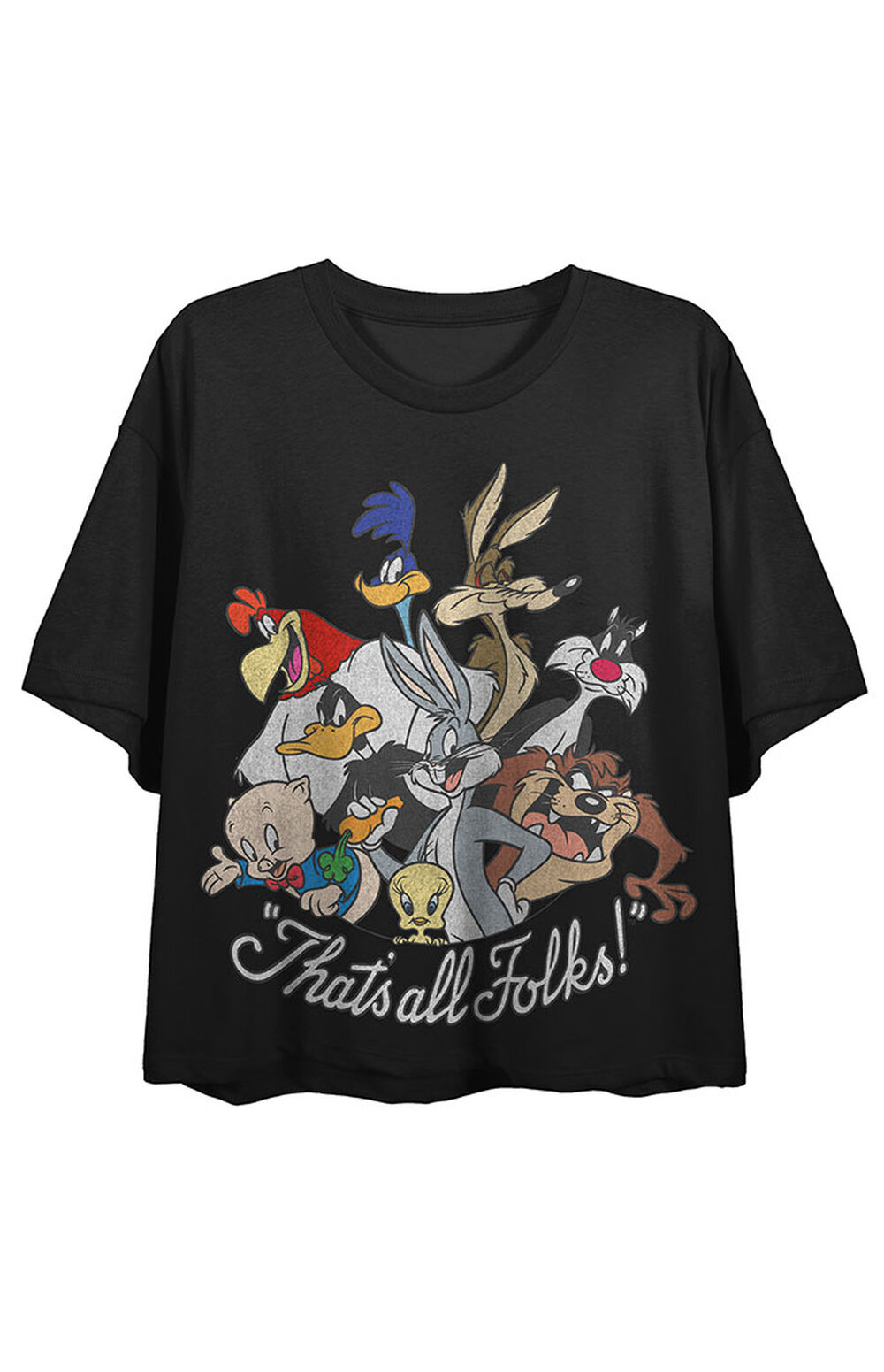 Looney Tunes Cropped T-Shirt | PacSun