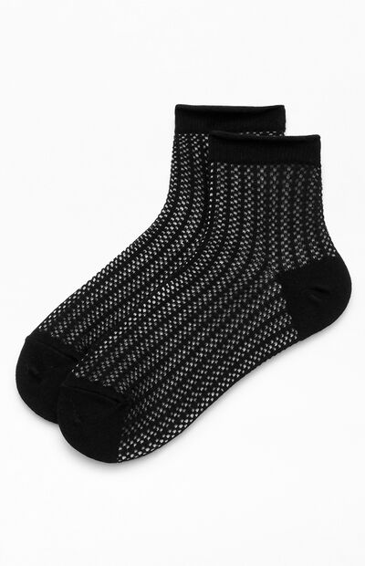 PacSun Knit Mesh Ankle Socks | PacSun