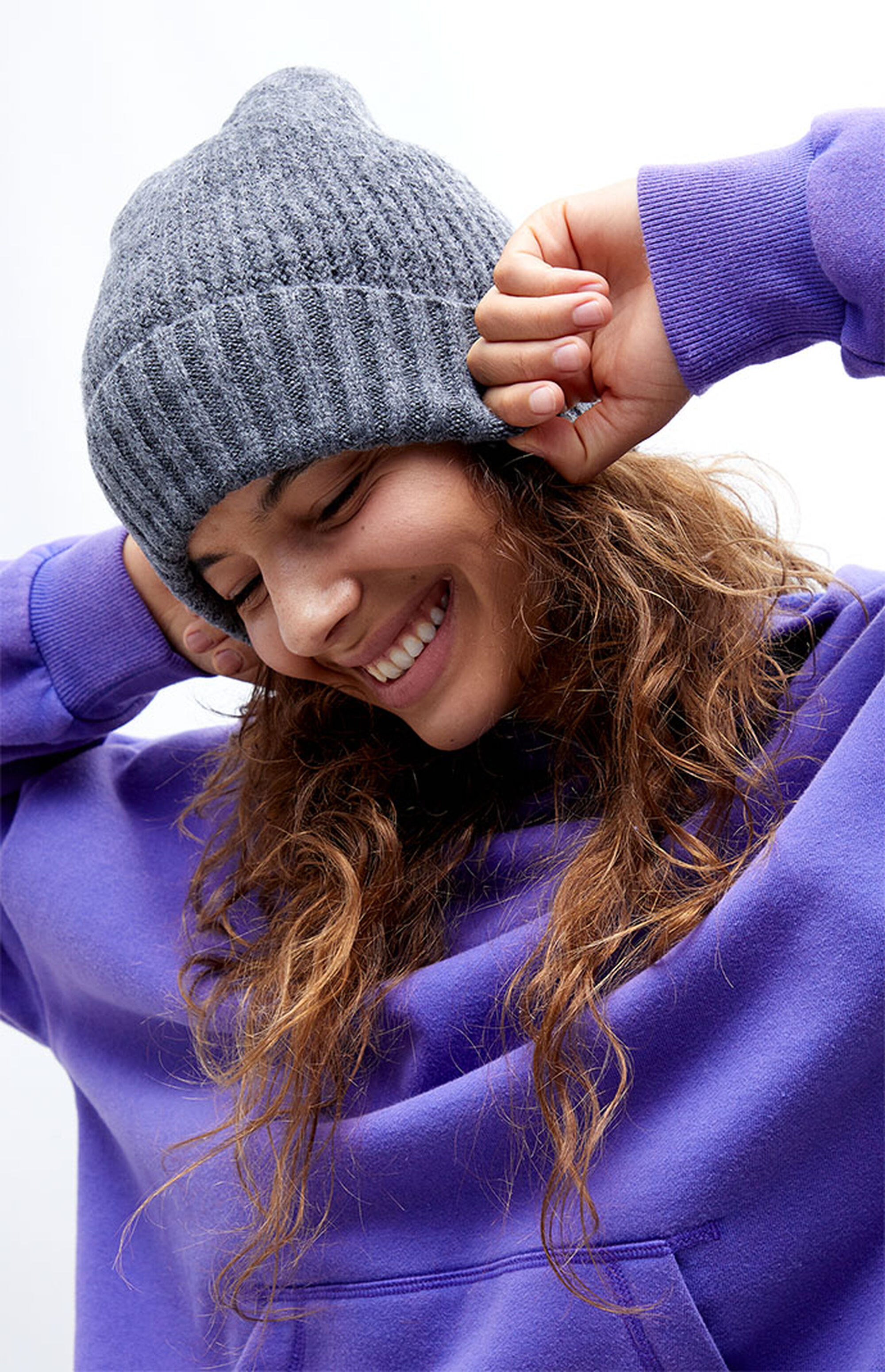Free People Winnie Waffle Cuff Beanie | PacSun