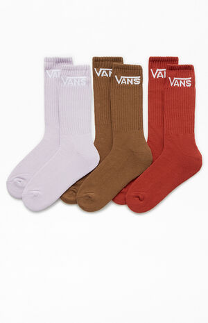 Vans 3 Pack Classic Crew Socks | PacSun
