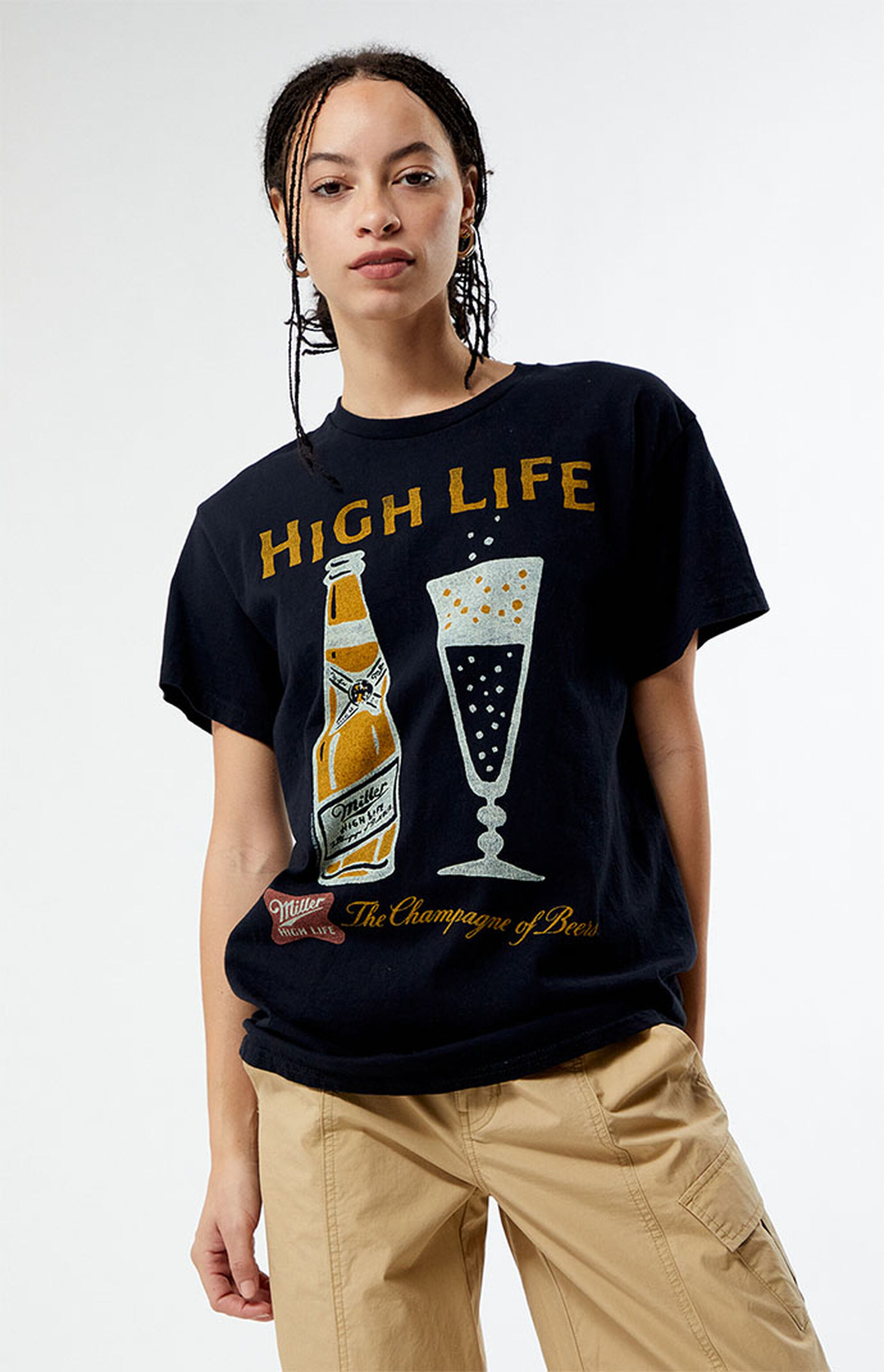 Junk Food Miller High Life T-Shirt | PacSun