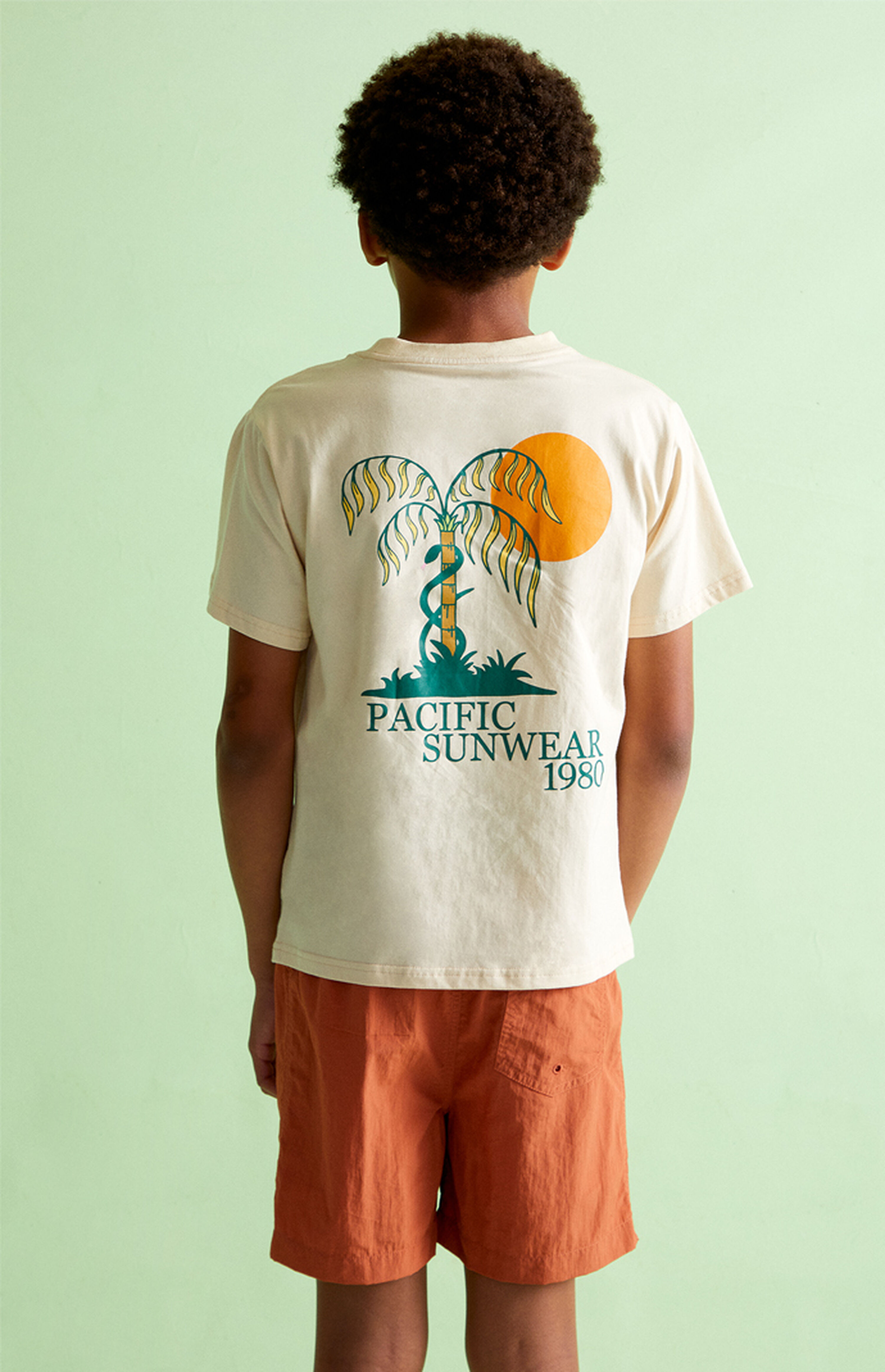 Pacsun Kids Pacific Sunwear Snake Palm T-Shirt | PacSun