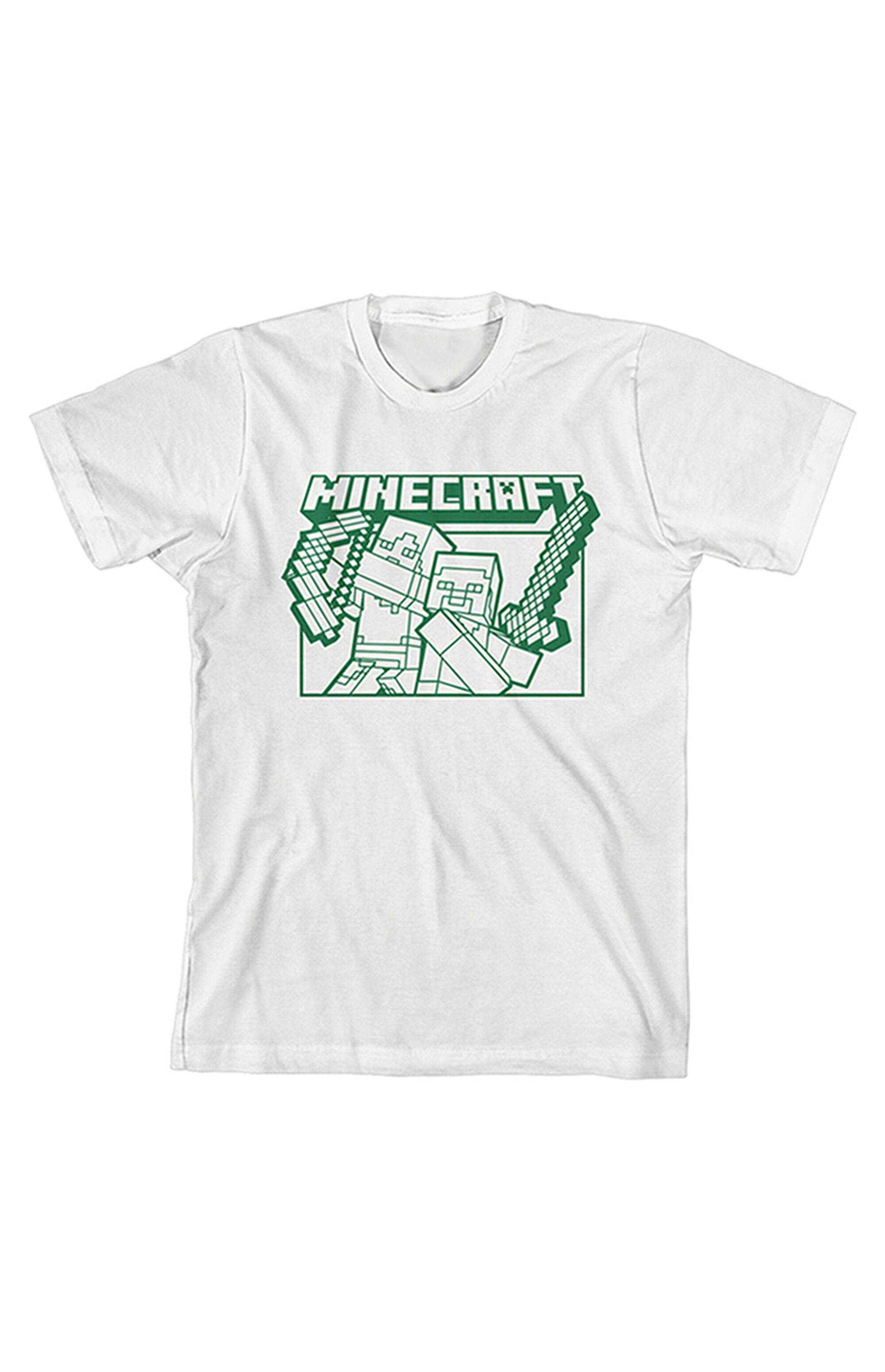 Kids Minecraft Steve & Alex T-Shirt | PacSun