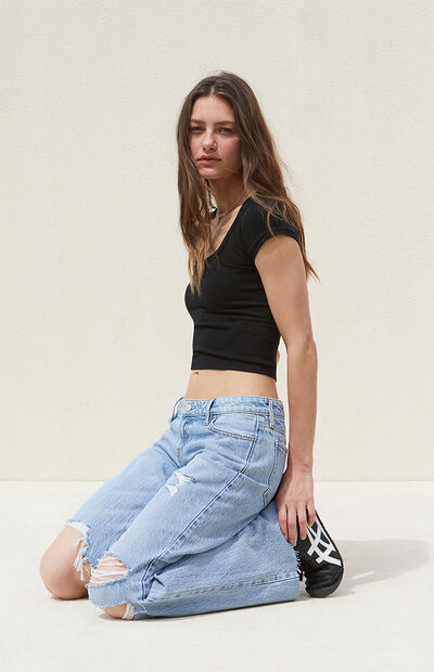 PS Basics by Pacsun Seamless Scoop Top | Pacsun