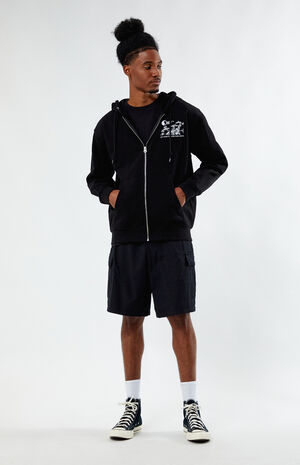 Obey Let Your Worries Fade Away Heavyweight Zip Hoodie