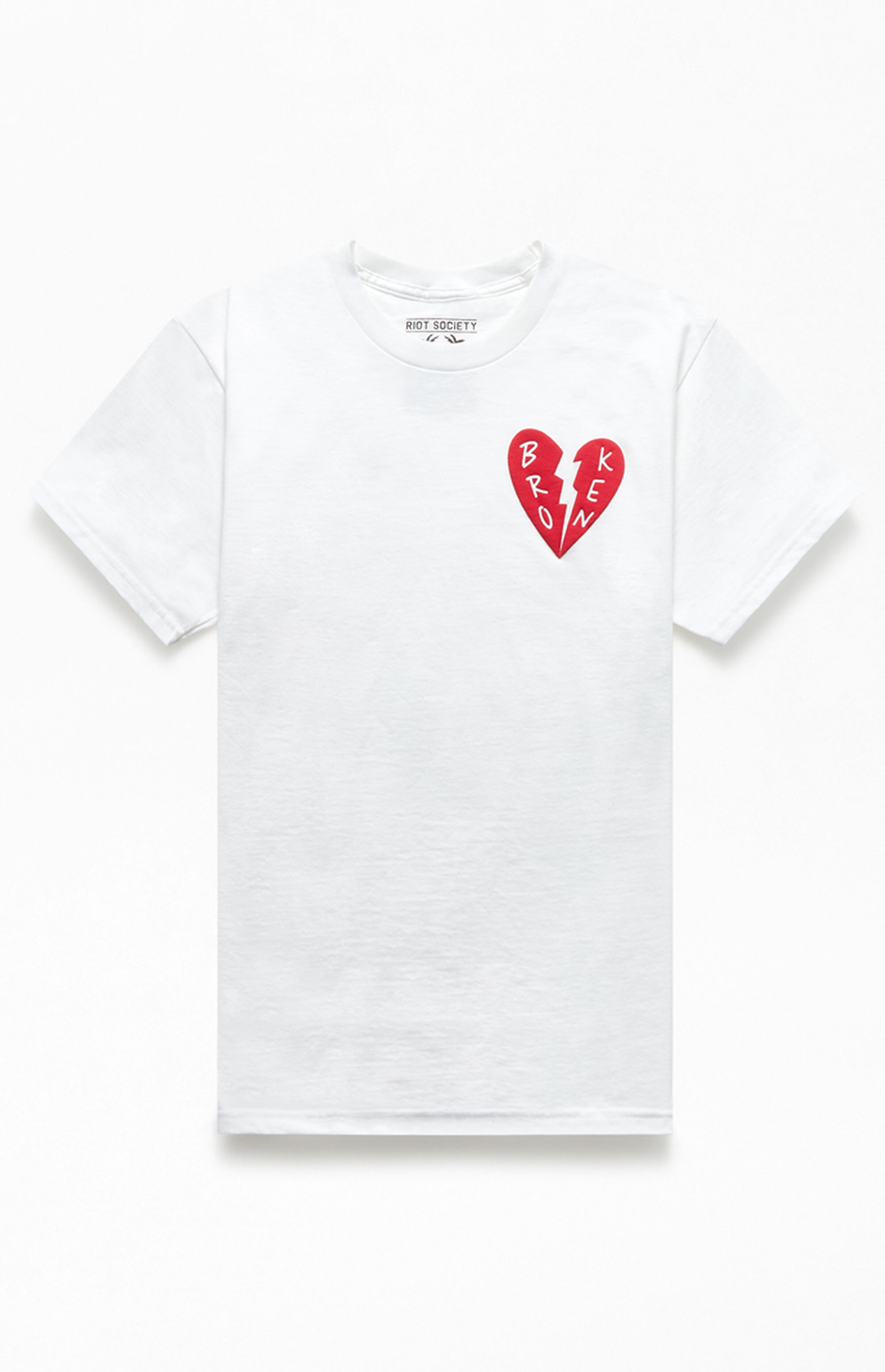 Riot Society Broken Heart Puff T-Shirt | Pacsun
