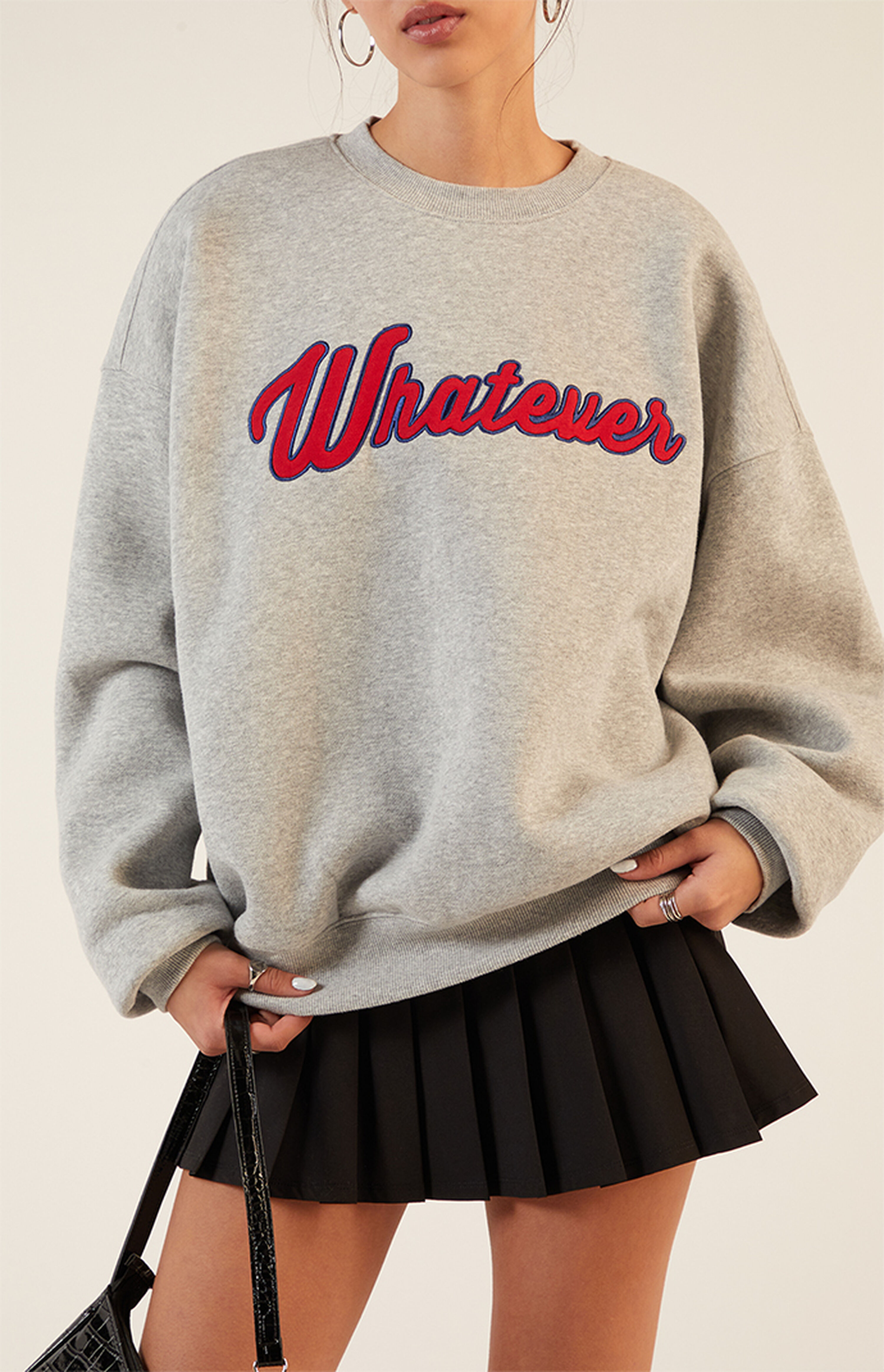 Pacsun Whatever Crew Neck Sweatshirt | PacSun