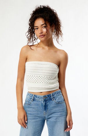 LA Hearts Violette Knit Tube Top | PacSun