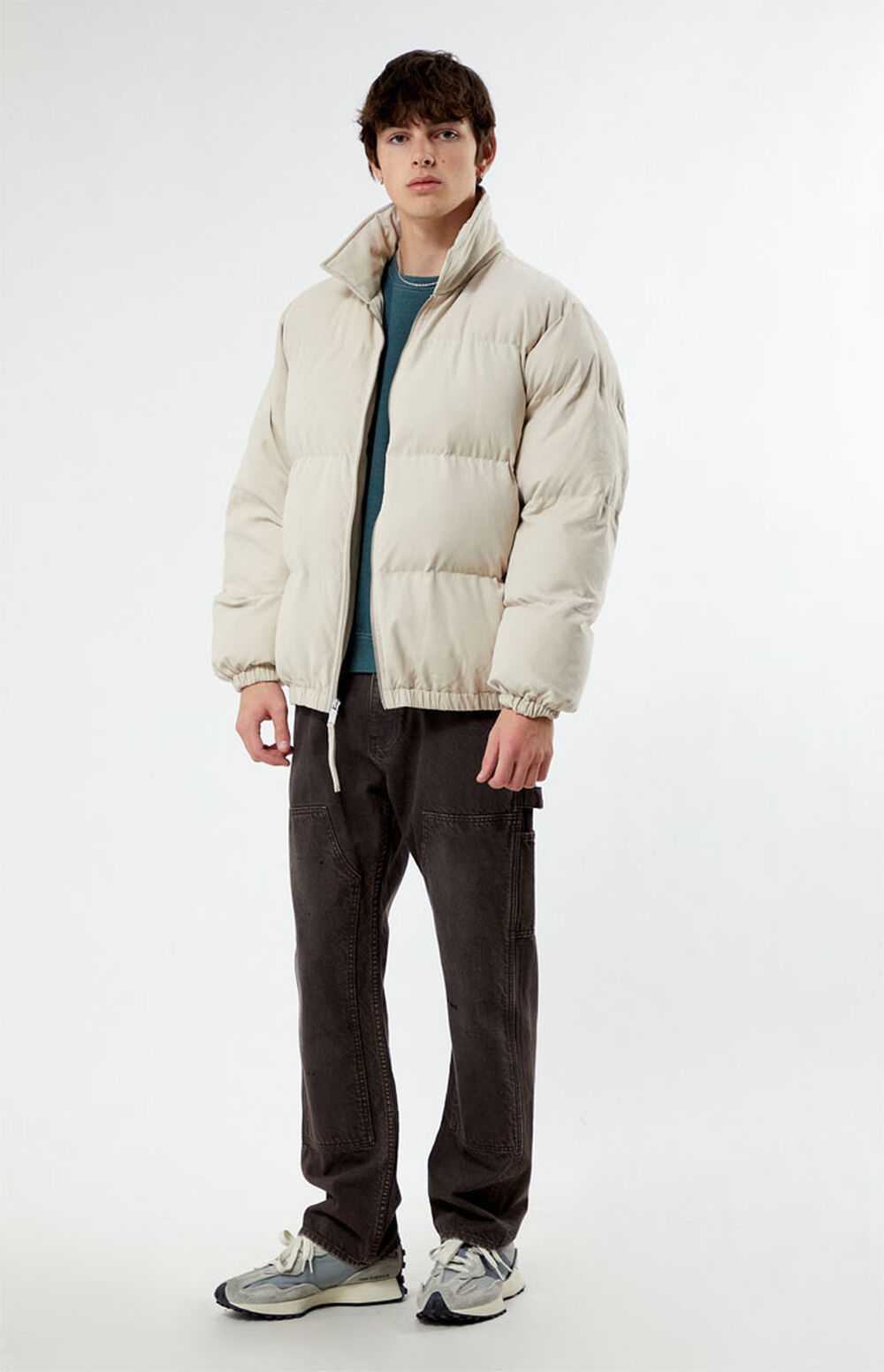 Pacsun Collared Puffer Jacket | PacSun