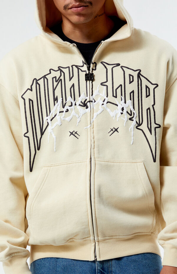 Nightlab Cream London Full Zip Hoodie | PacSun