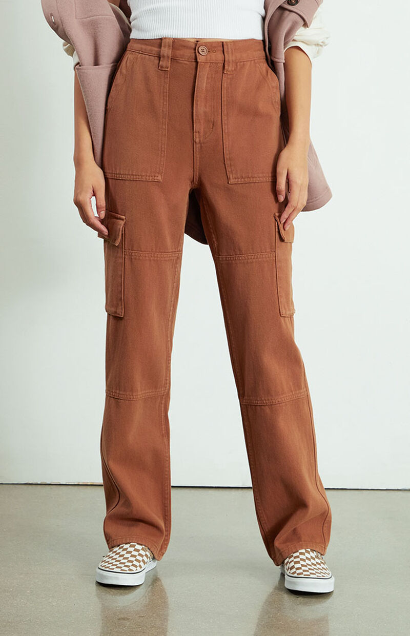 Pacsun Brown Cargo Skate Pants | Pacsun