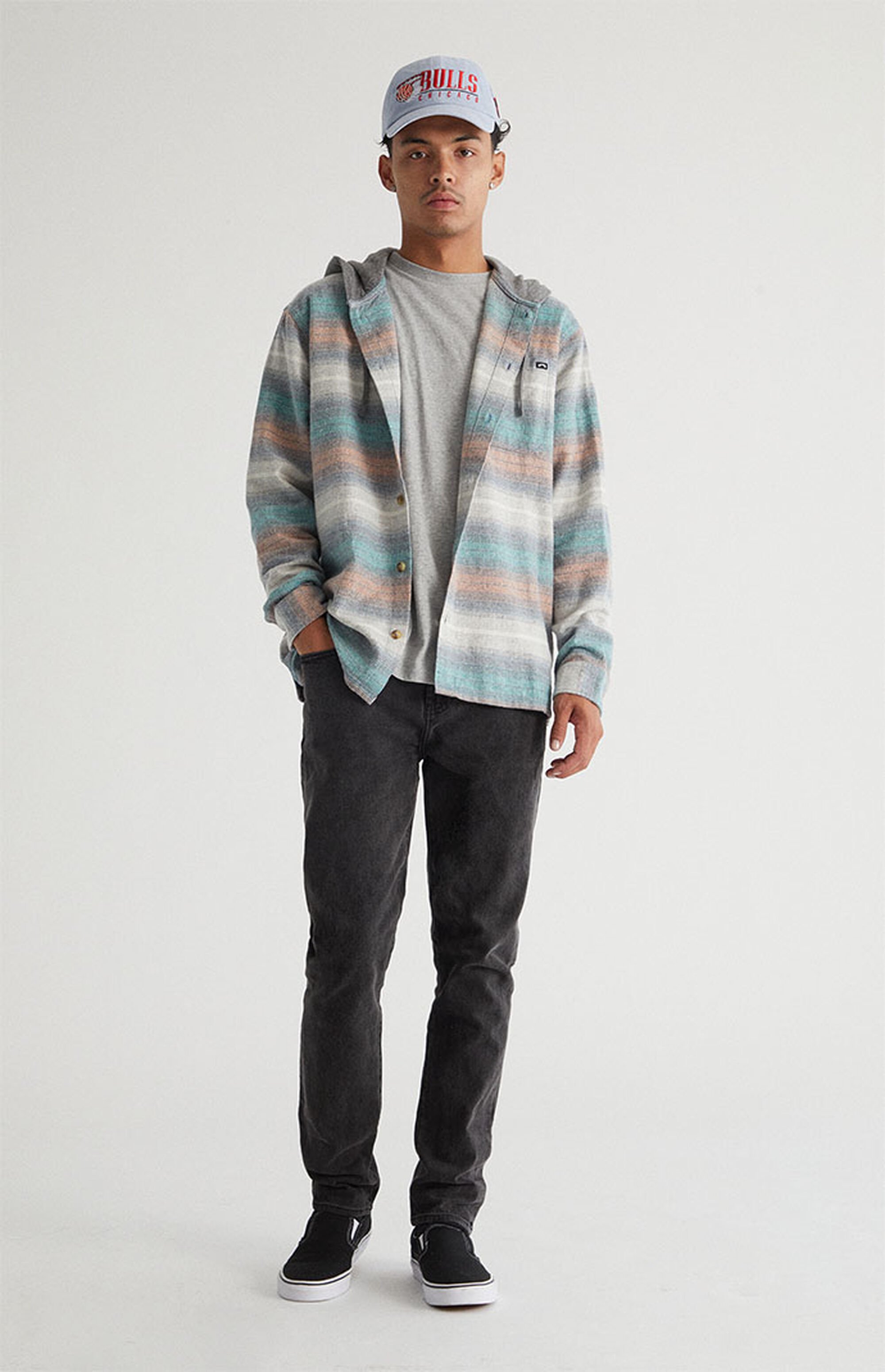 Pacsun Black Slim Comfort Stretch Jeans | PacSun